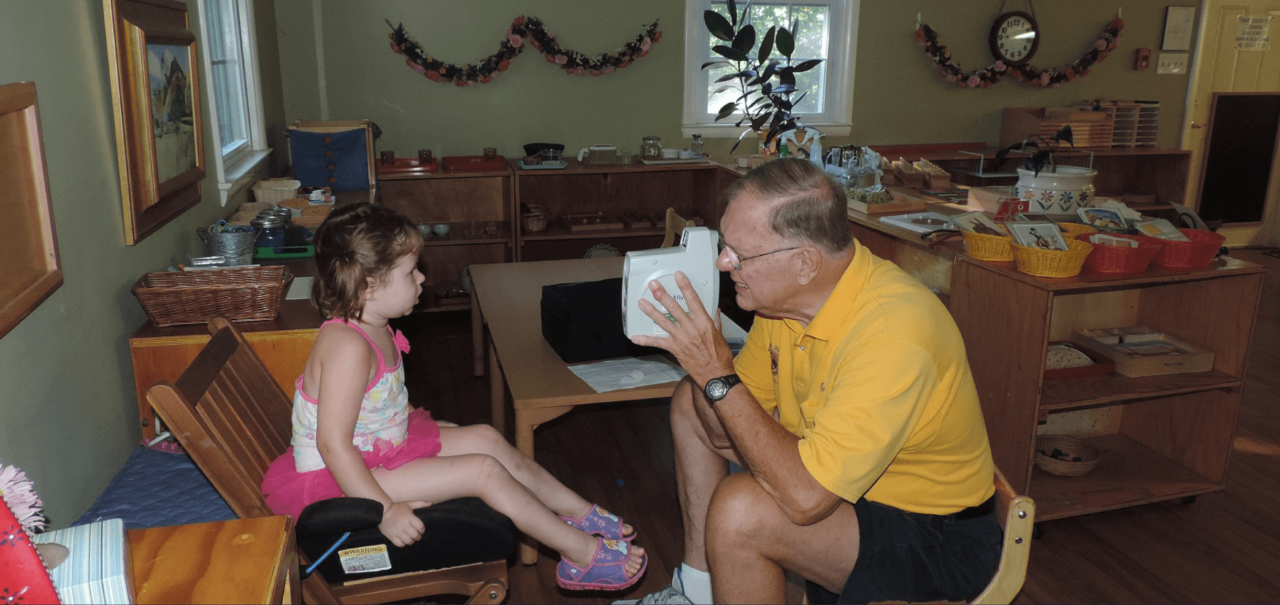 Pre-school vision screening | Freedom District Lions Club